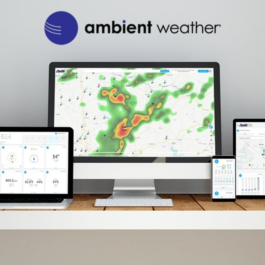 Ambient Weather WiFi Smart Weather Station WS-2902